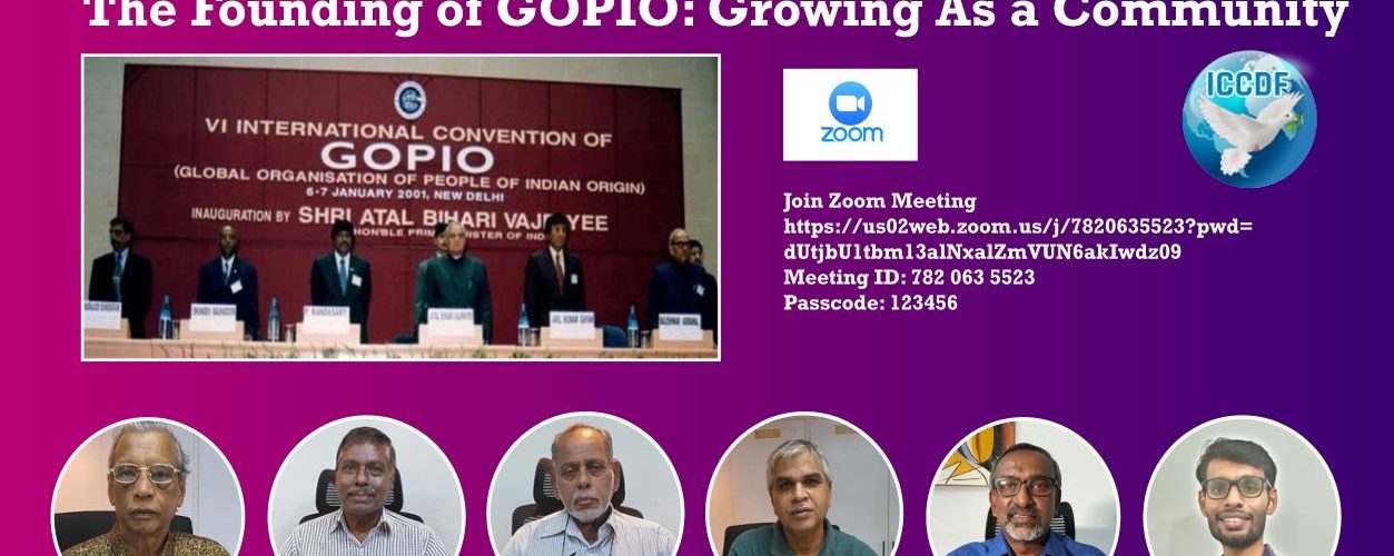 Founding of GOPIO – Documentary – GOPIO Malaysia